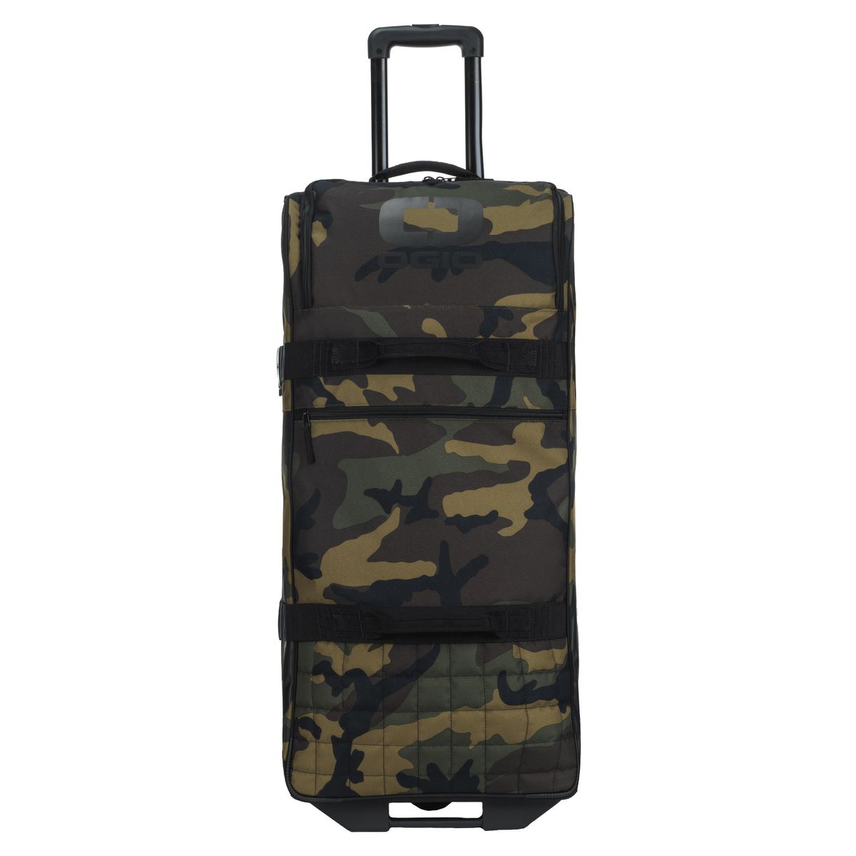 110L Gear Bag Trucker with all-terrain wheelset and telescoping pull ...
