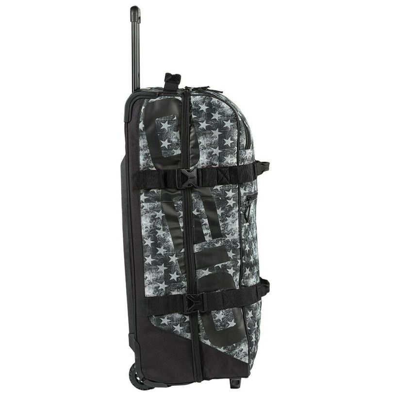 110L Gear Bag Trucker with all-terrain wheelset and telescoping pull ...