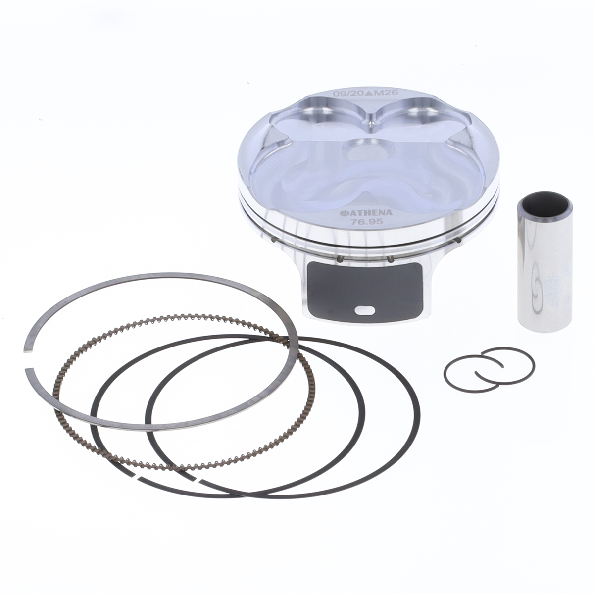 4T Forged Piston Ø 76,96 mm for Athena and OE Cylinder | Athena