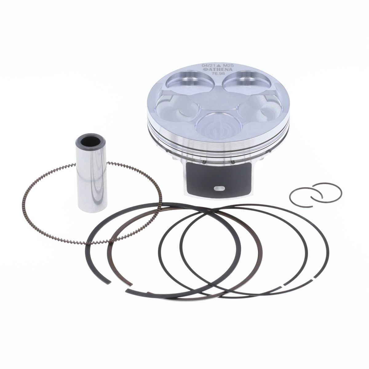 4T Forged Piston Ø 76,96 mm for Athena and OE Cylinder | Athena