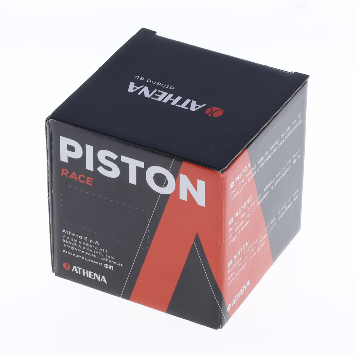 4T Forged Racing Piston HC Ø 77 mm for OE Cylinder with Top End Gasket ...