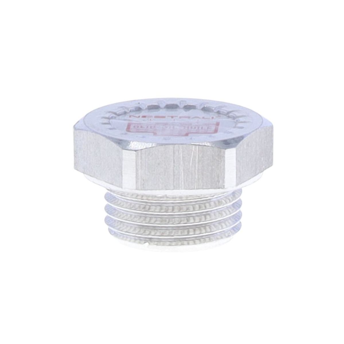 Aluminium alloy screw plug with hexagon head with FILL ideogram M 20x1 ...