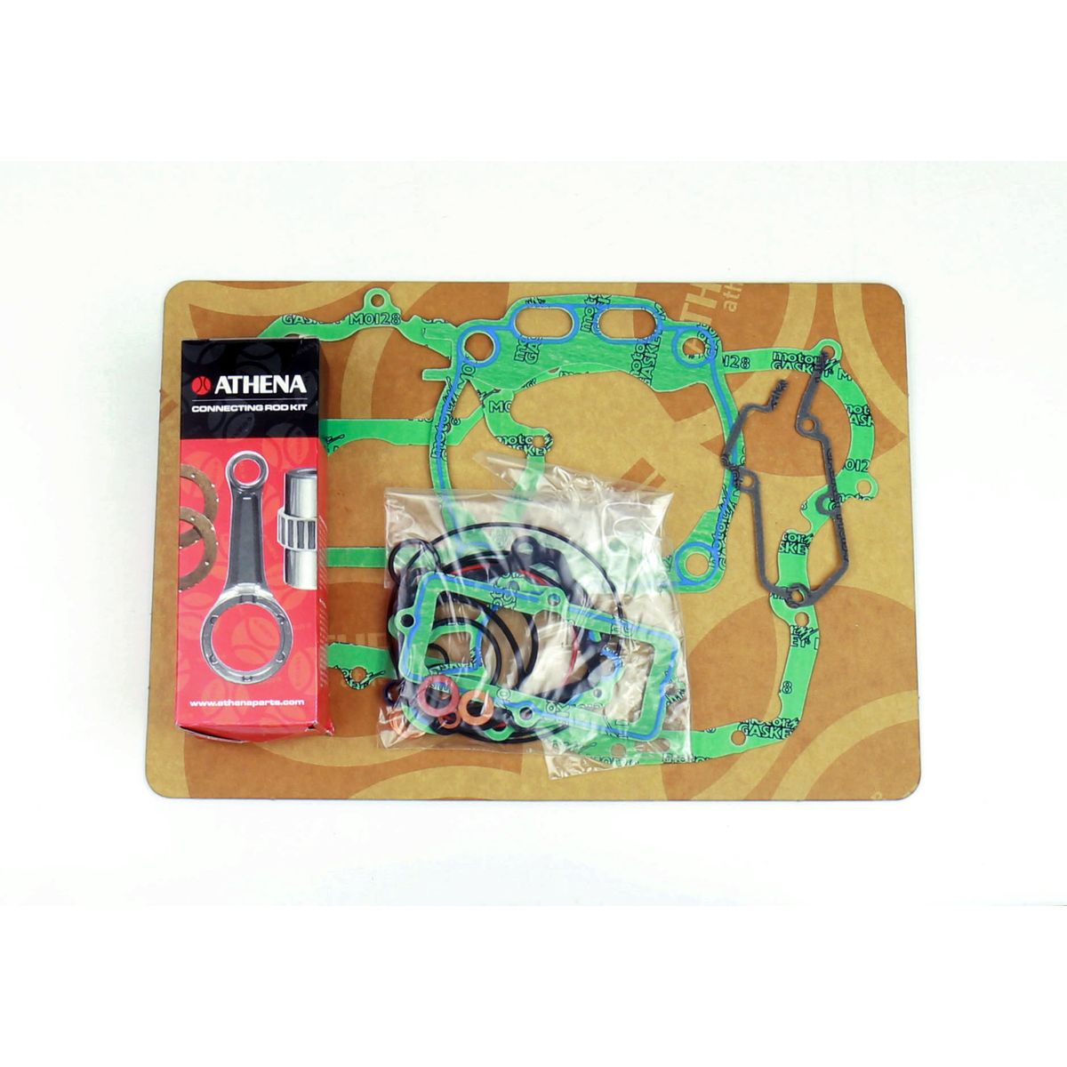 Combo Kit: Connecting rod kit with engine gasket kit | Athena
