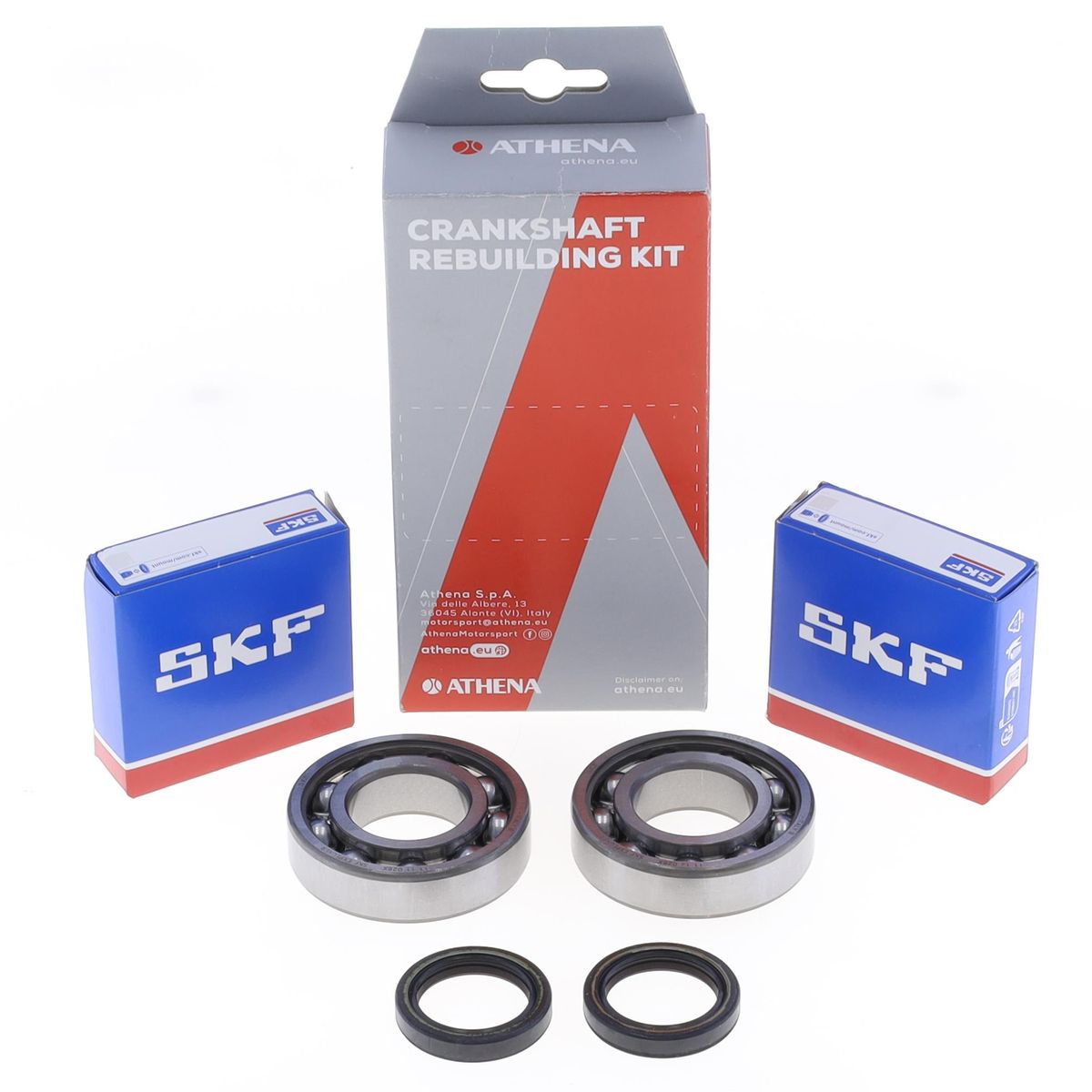Crankshaft Rebuilding Kit: Bearing and Oil Seal Kit | Athena