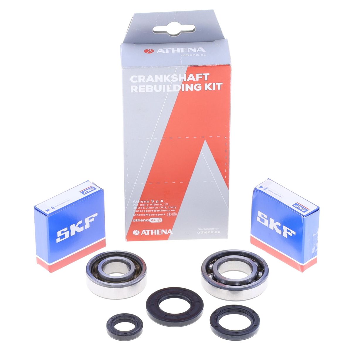 Crankshaft Rebuilding Kit: Bearing and Oil Seal Kit | Athena