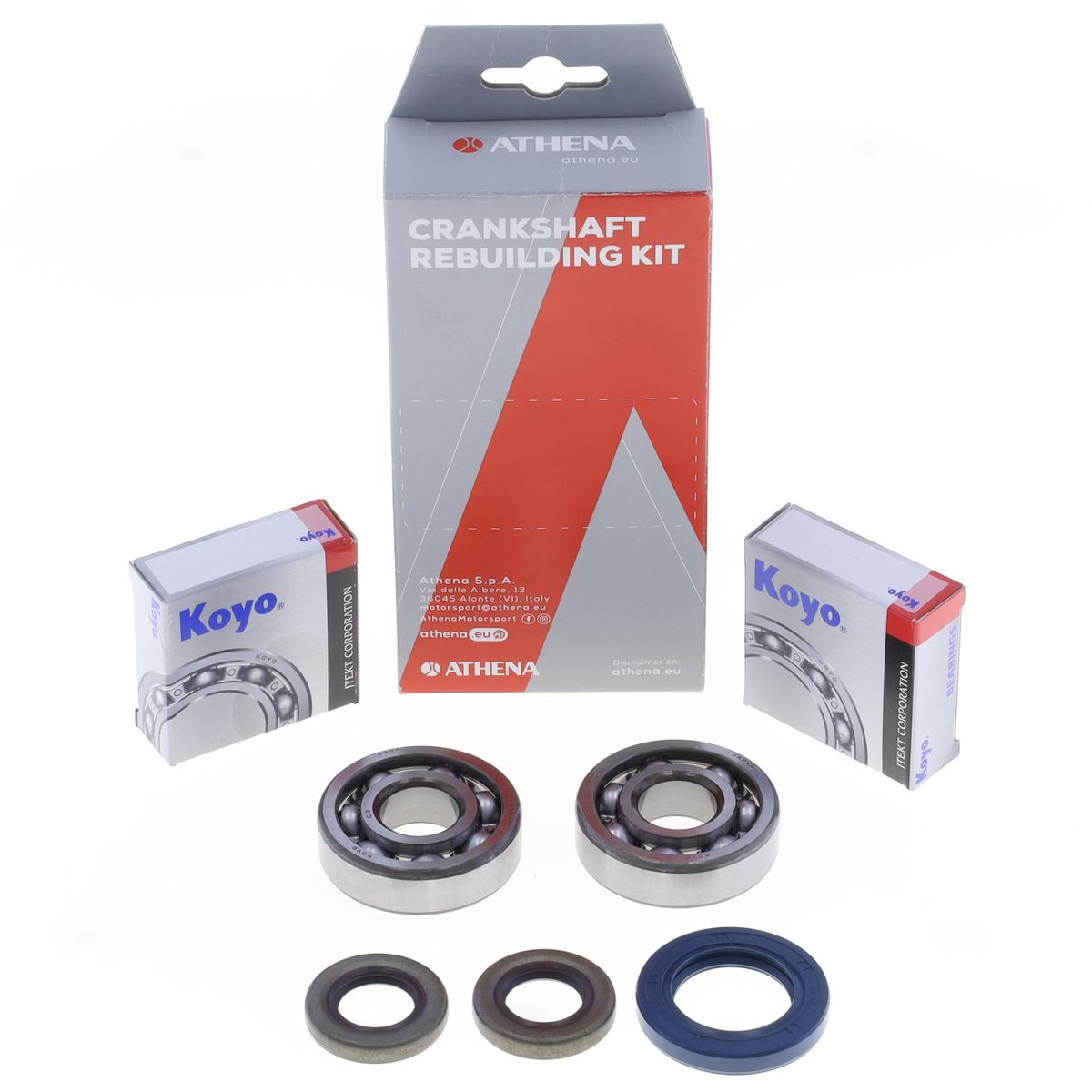 Crankshaft Rebuilding Kit: Bearing and Oil Seal Kit | Athena