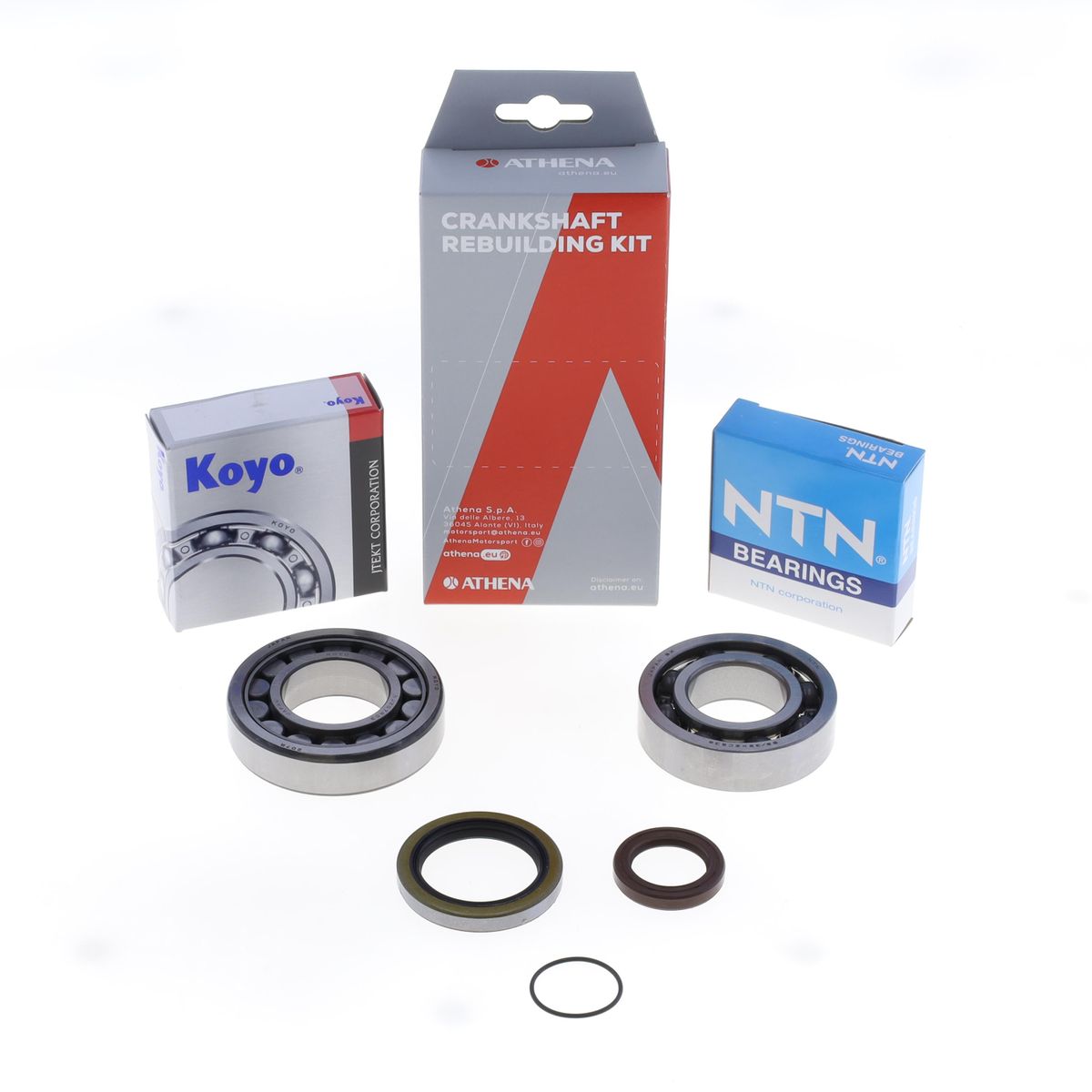 Crankshaft Rebuilding Kit: Bearing and Oil Seal Kit | Athena