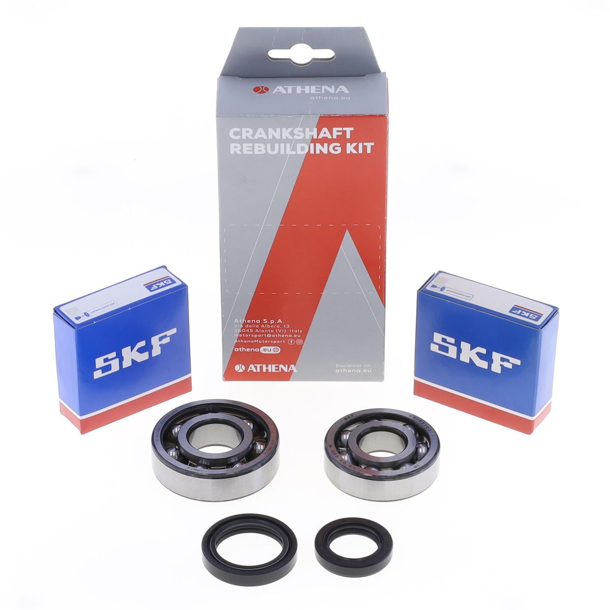 Crankshaft Rebuilding Kit: Bearing and Oil Seal Kit | Athena
