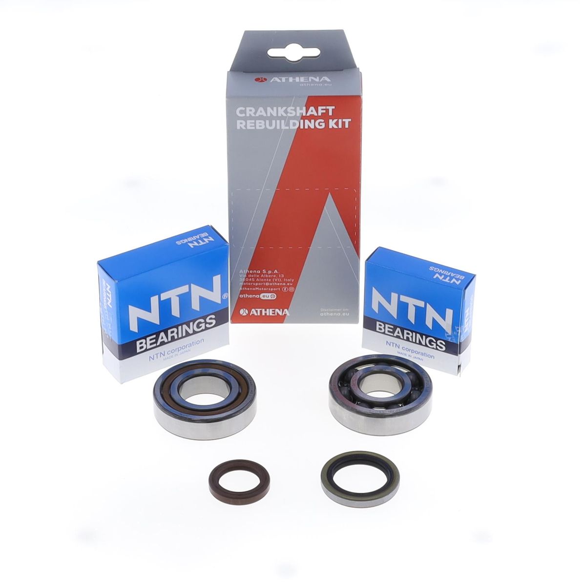Crankshaft Rebuilding Kit: Bearing and Oil Seal Kit | Athena