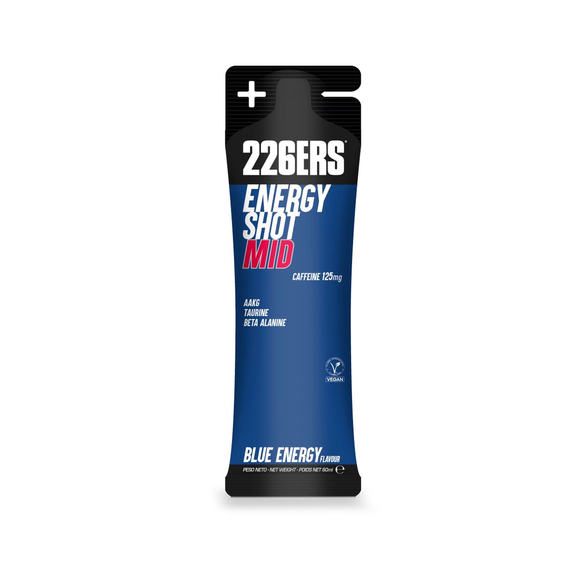 Energy Shot Stick 60 ml Energy Drink - Blue Energy, Caffeine | Athena