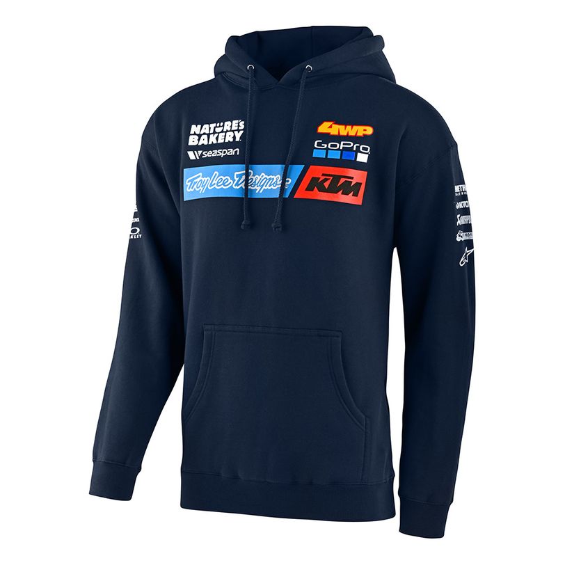 Felpa TLD KTM Team con cappuccio da adulto NEW | Athena