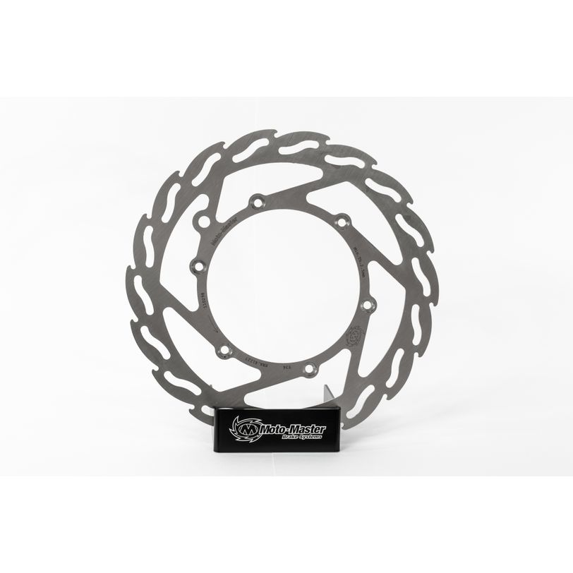 Front Floating Flame Motorcycle Brake Disc 260 mm with Black Aluminum ...