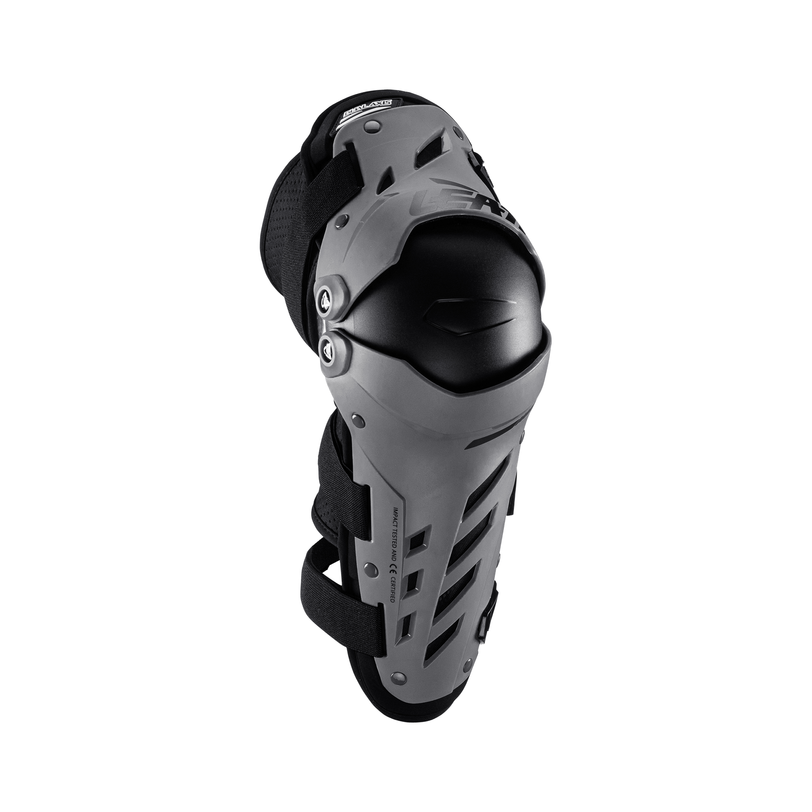 Knee and Shin Guard Dual Axis Forge with rigid protection and anti ...