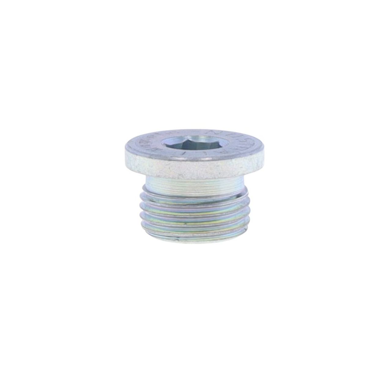 Magnetic drain plug with hexagon socket and O ring made of zinc plated ...