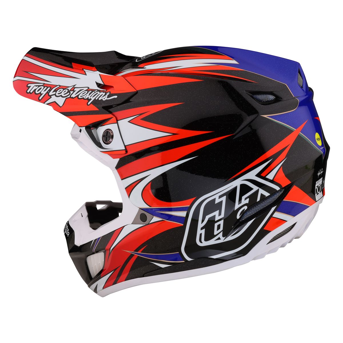 Motorcycle Helmet SE5 COMPOSITE INFERNO in composite fibers with MIPS ...