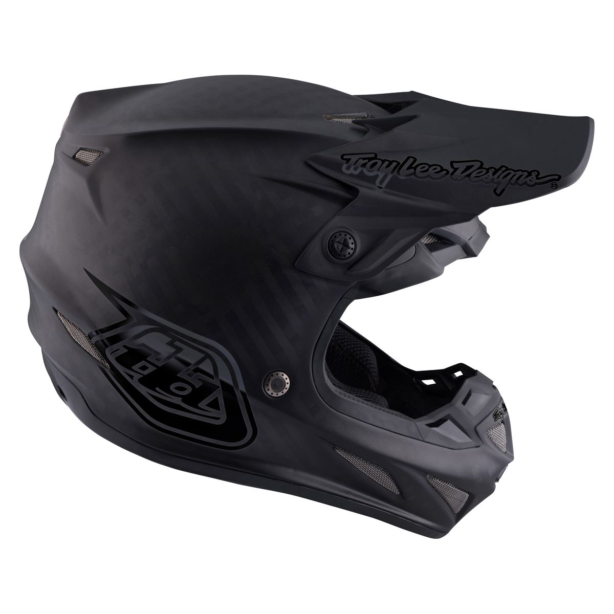 Motorcycle Helmet TLD SE4 Carbon Midnight in carbon fiber ultra light ...