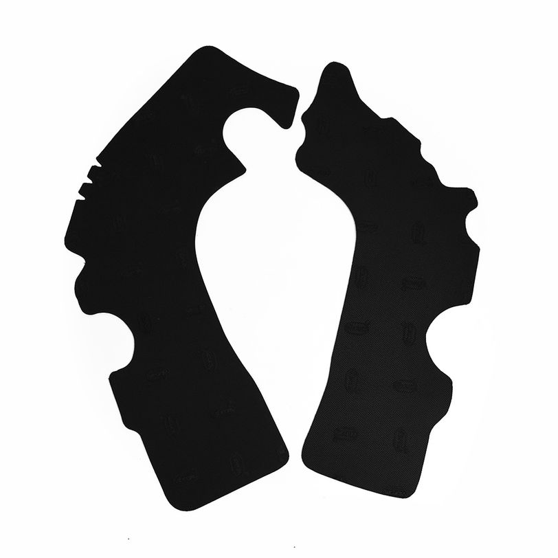 Off-Road Rubber Frame Pads Black | Athena