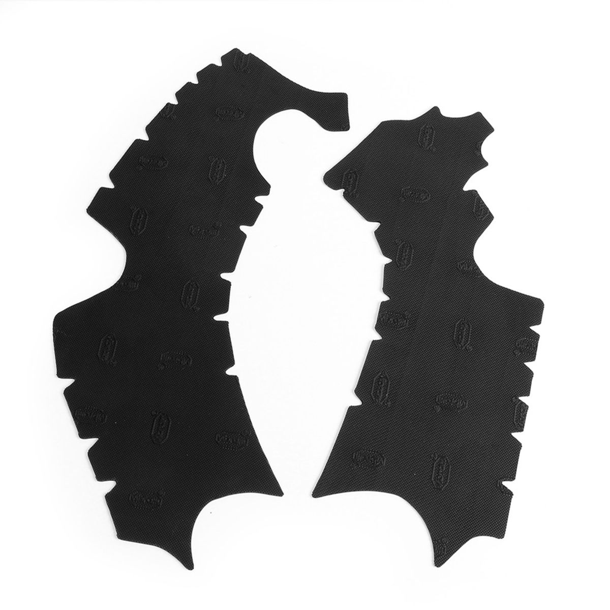 Off-Road Rubber Frame Pads Black | Athena