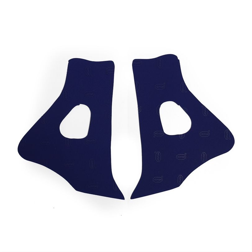 Off-Road Rubber Frame Pads Blue | Athena