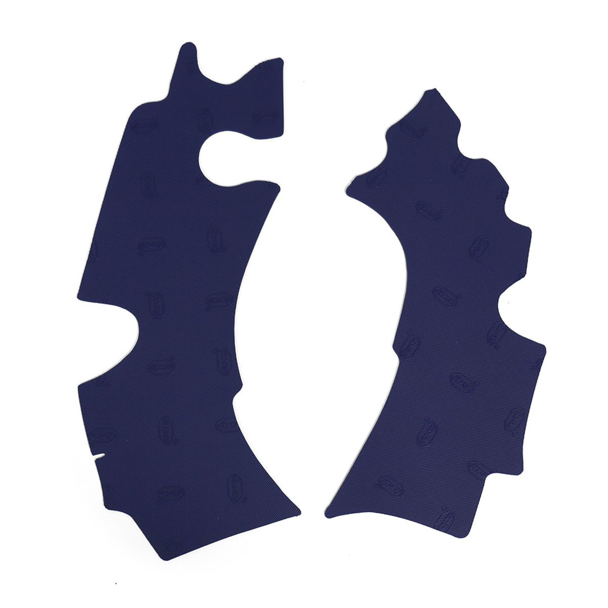 Off-Road Rubber Frame Pads Blue | Athena