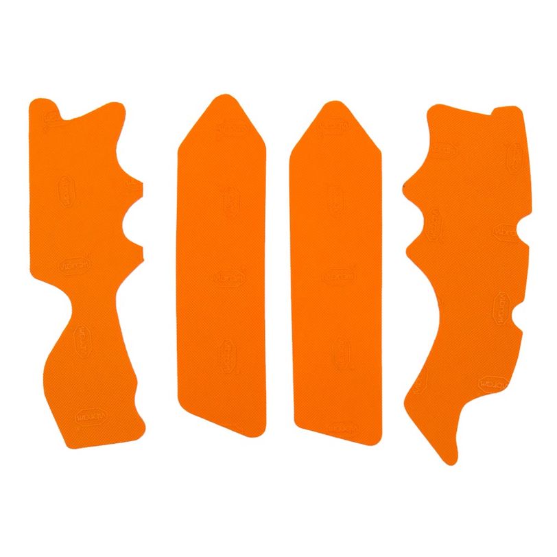 Off-Road Rubber Frame Pads Orange | Athena