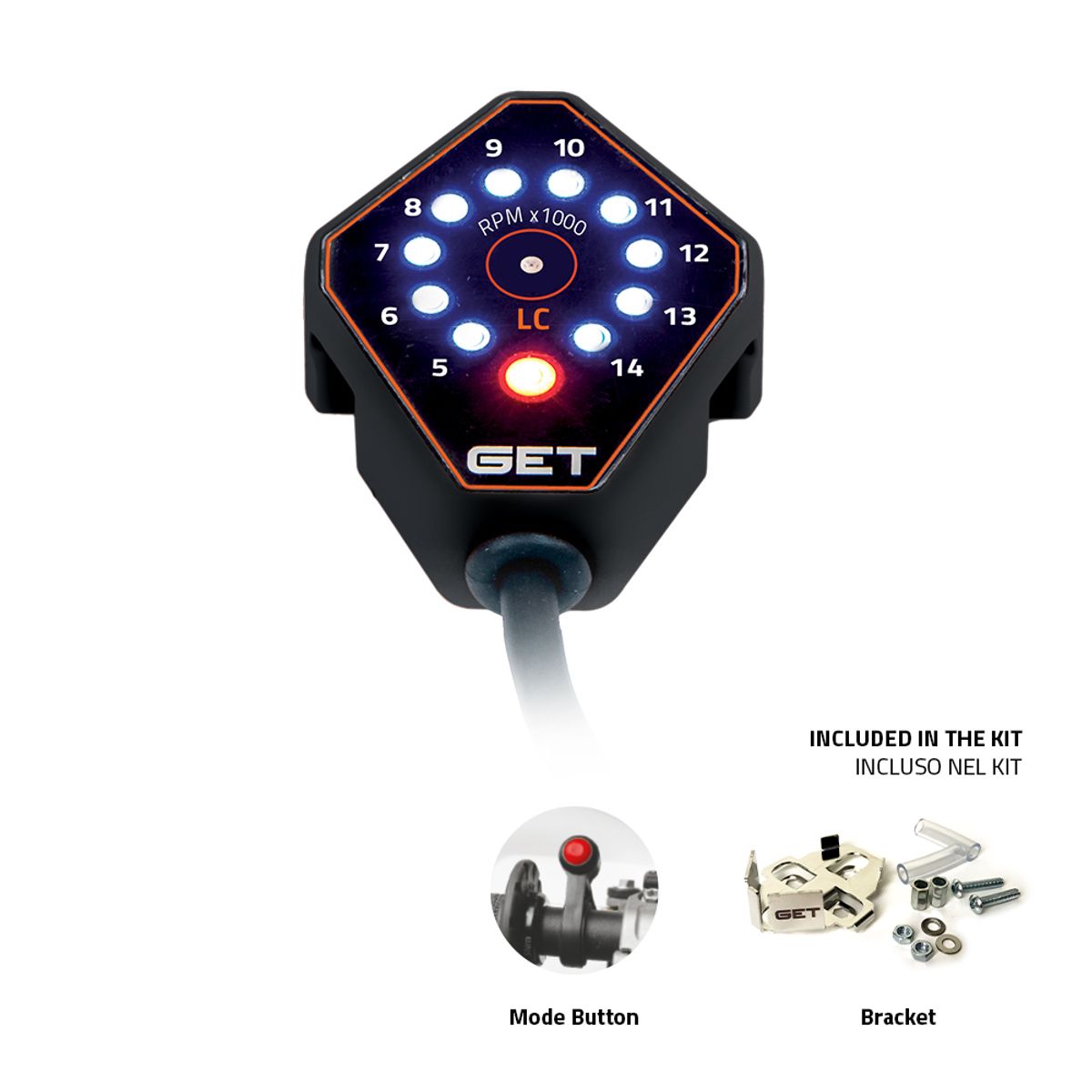 Offroad Motorcycle Universal RPM Display | Athena