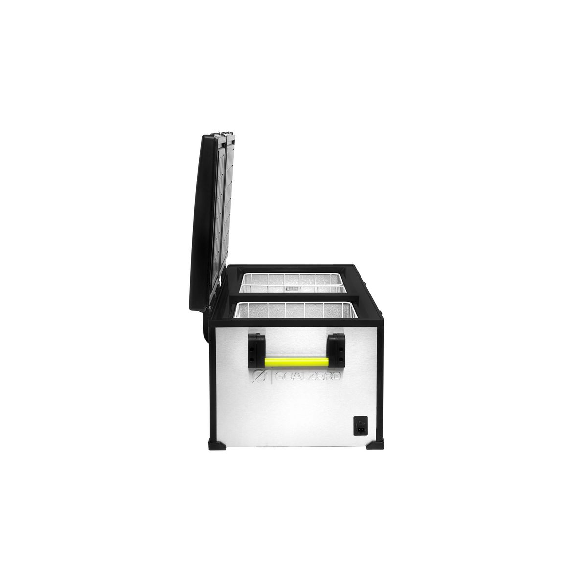 Portable fridge and freezer ALTA 80 with two compartments - 80 liter ...